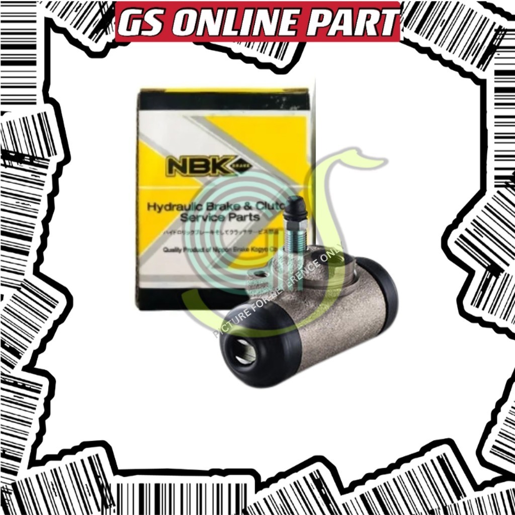 PERODUA ALZA 1.5 REAR BRAKE PUMP - REAR WHEEL CYLINDER (NBK) @1PC ...