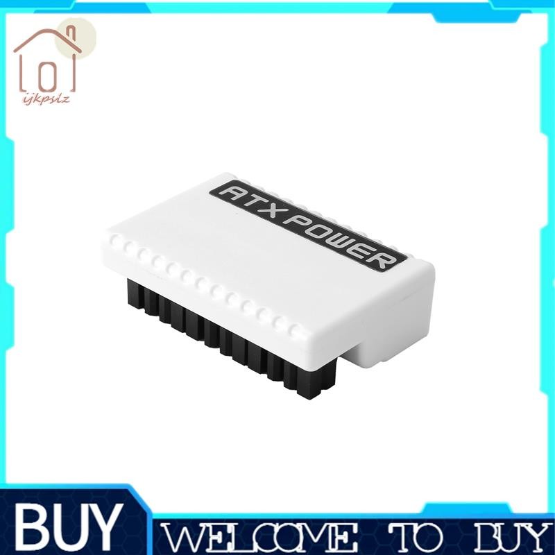 ATX 24 Pin to 90 Degree Power Plug Adapter RGB Motherboard Power Supply ...