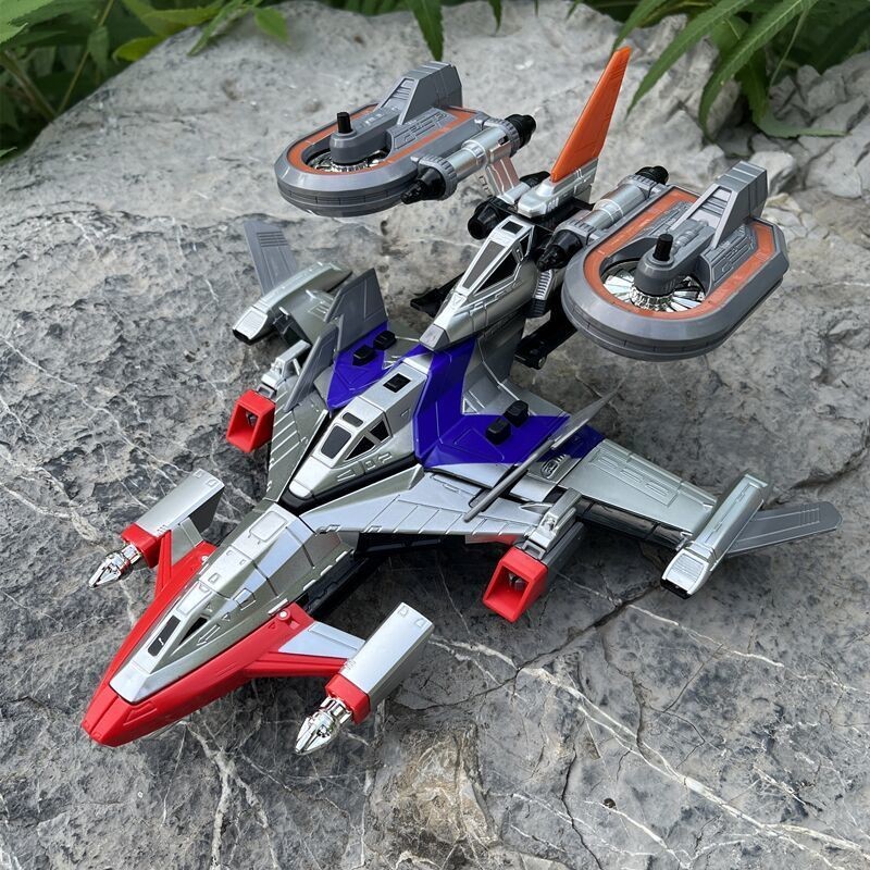 Dina Ultraman Toys Deformation Combination Fit Airplane Five Three Fit ...