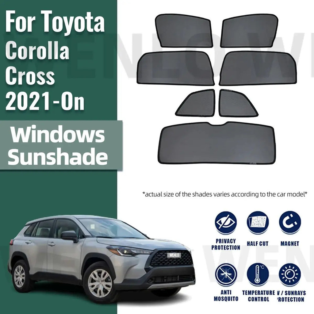 Car Window Sunshade For Toyota Corolla Cross 2020 2021 2022 2023 2024 ...