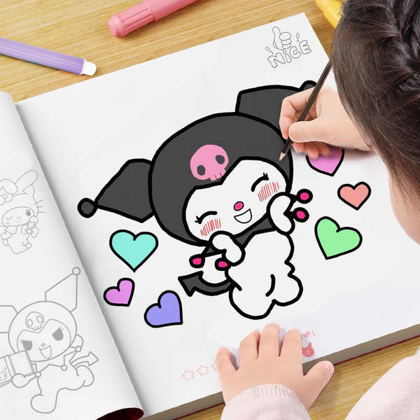colouring book for kid coloring book buku mewarna kanak kanak buku ...