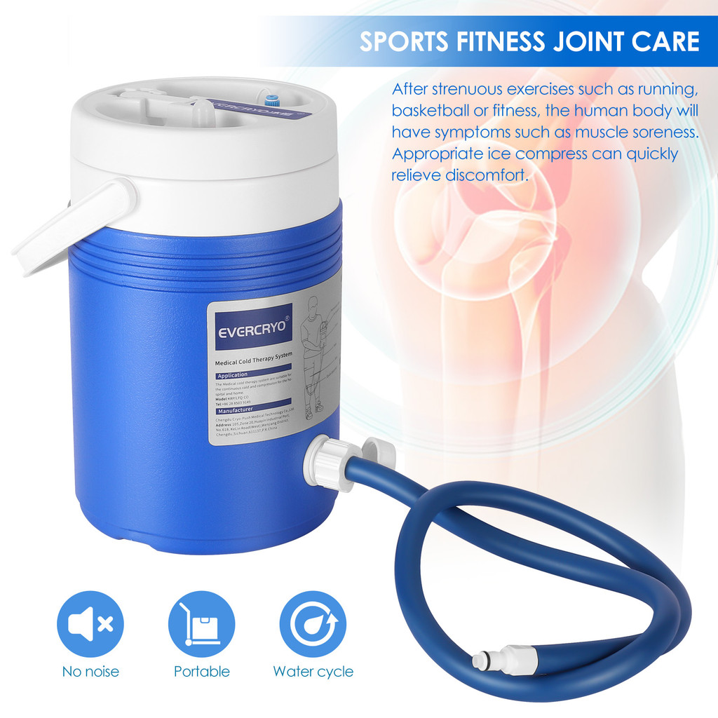 [Local delivery] Cold Therapy Machine System with Large Knee Pad ...
