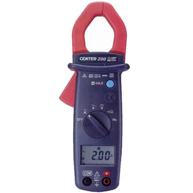 CENTER-200 Pocket size Digital Mini Clamp Meter with Data Hold Function ...