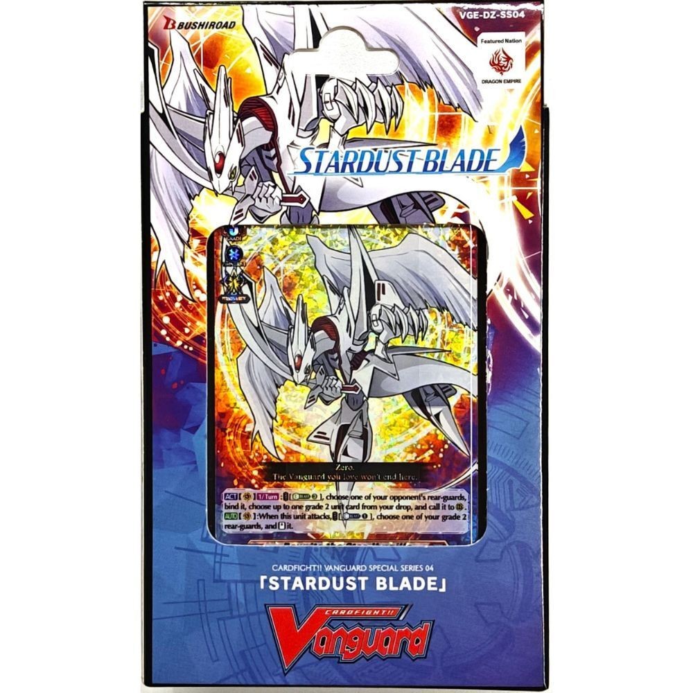 Cardfight!! Vanguard Divinez English Special Series 04 Stardust Blade VGE-DZ-SS04 Deck | Shopee ...