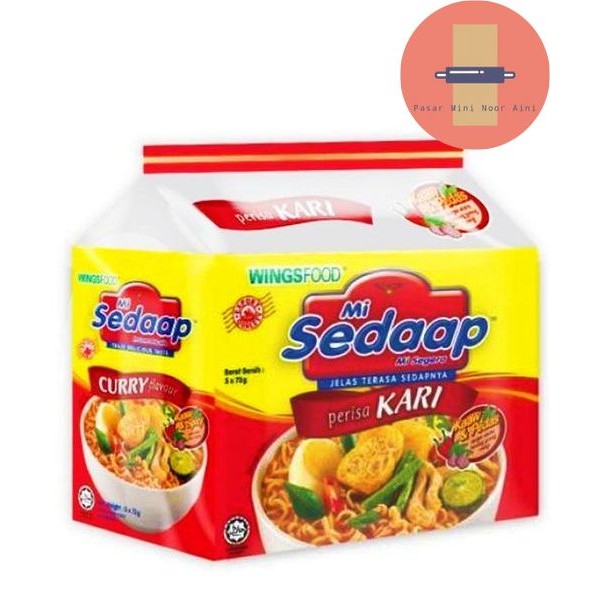 Mi Sedaap Mi Goreng Perisa Kari 73g | Shopee Malaysia