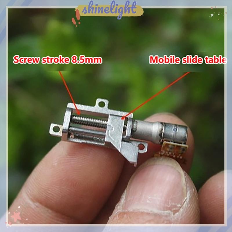 [Shinelight] 1PC Mini 5mm 2-Phase 4-Wire Precision Metal Gearbox Gear ...