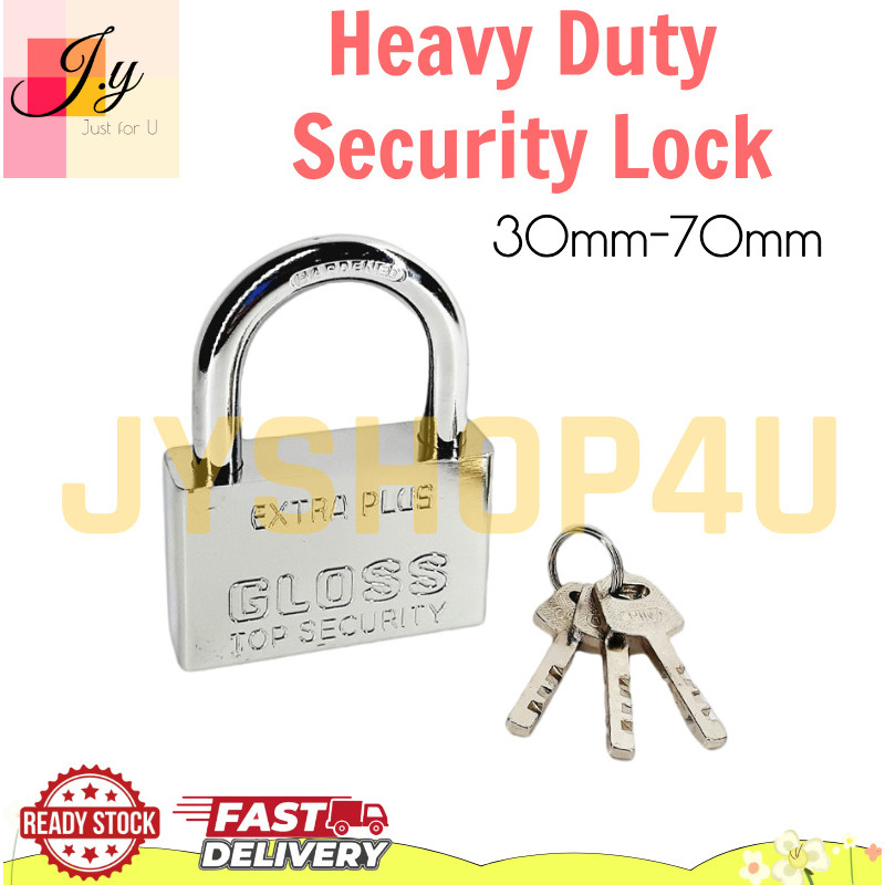 Heavy Duty Security Lock Padlock Solid Brass Stainless Steel Padlock