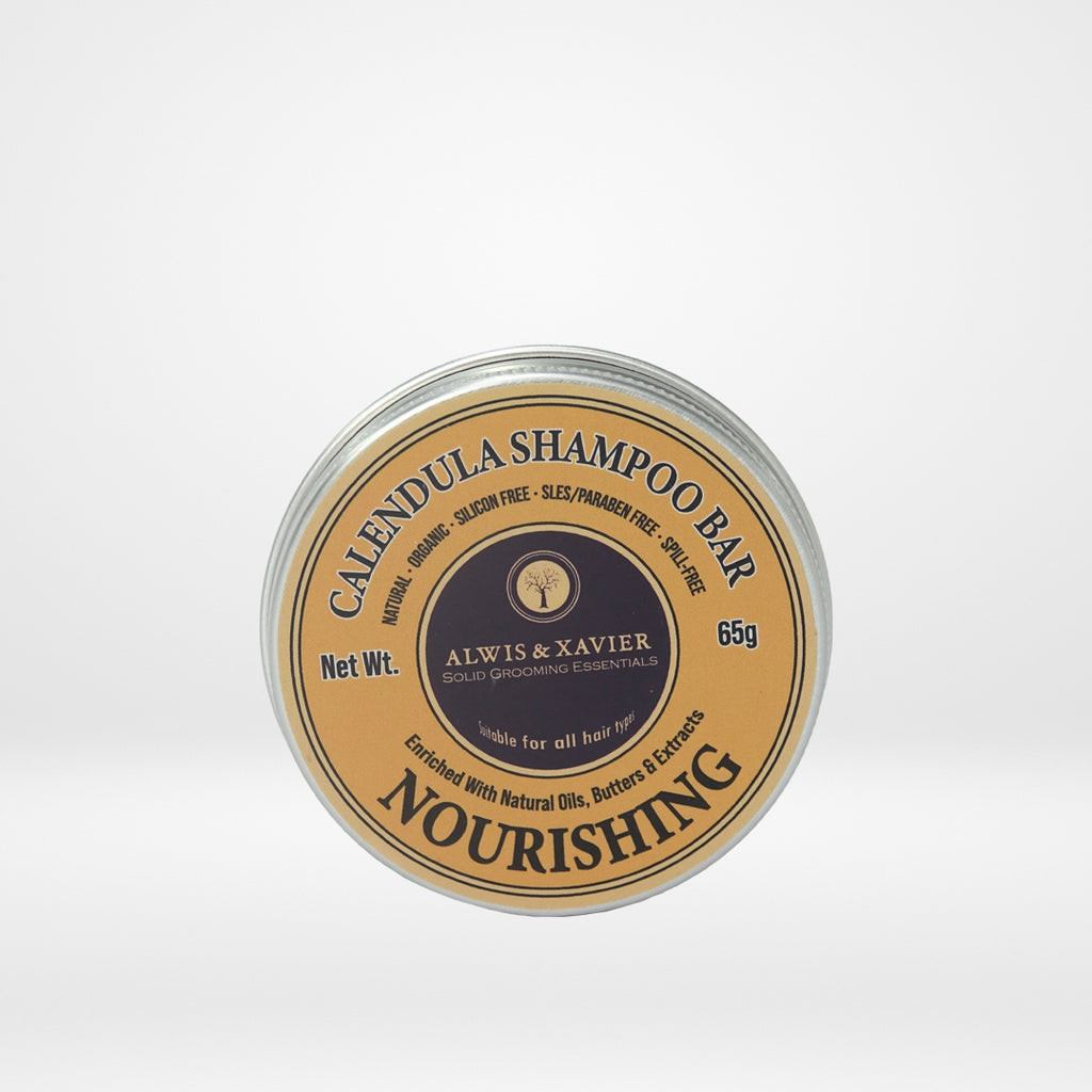 Alwis & Xavier - Calendula Nourishing Solid Shampoo | Shopee Malaysia