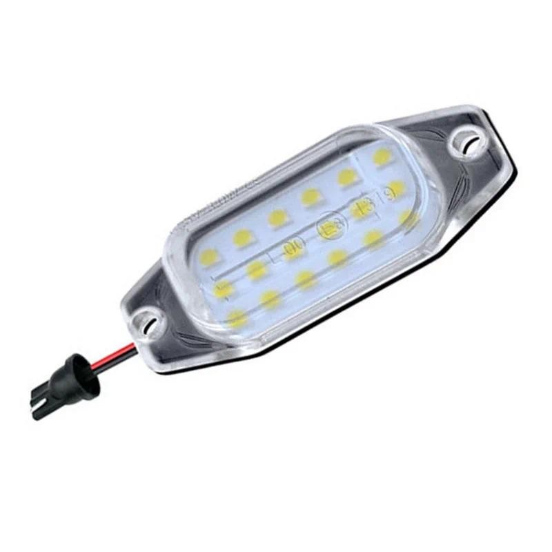 Car White 18 LED Number License Plate Lights Lamps Bulbs No Error 12V ...
