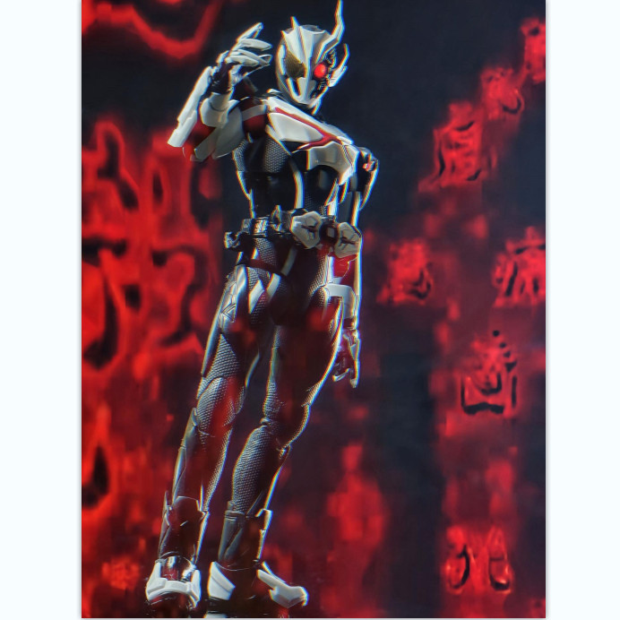 Bandai SHF Kamen Rider 01 Zero One Acrylic Form Ark-One Soul Limited ...
