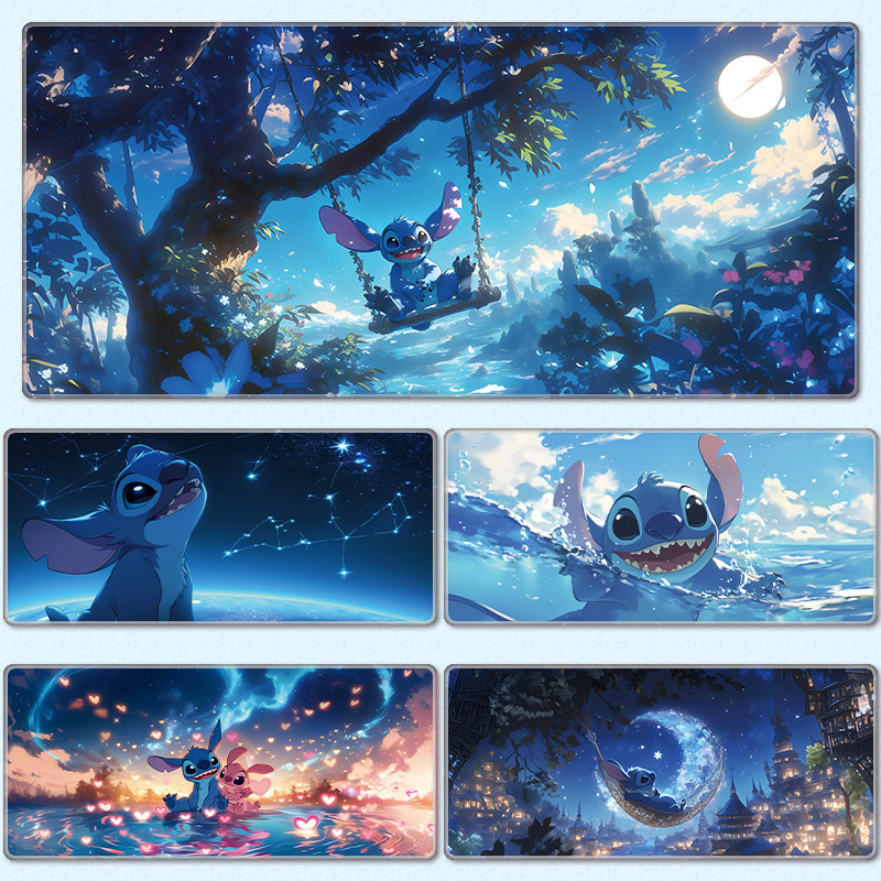 Stitch Mouse Pad Large Disney's Lilo & Stitch Cartoon Cute Mouse Pads ...