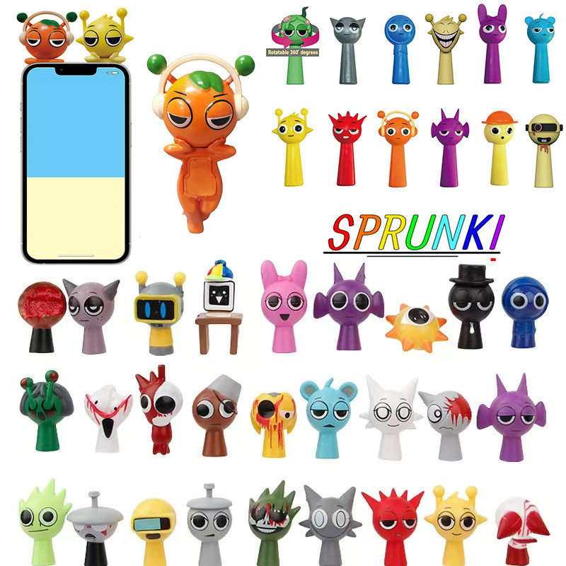 Sprunki Incredibox Action Figure 12pcs Set Sprunki X Sonny Angel ...