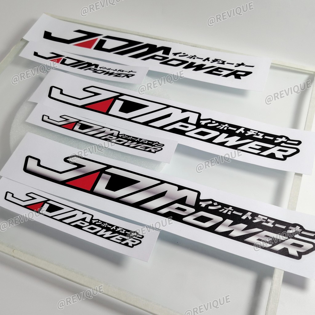 JDM Power Car Sticker – Osaka Japanese Tuning Style | Shopee Malaysia