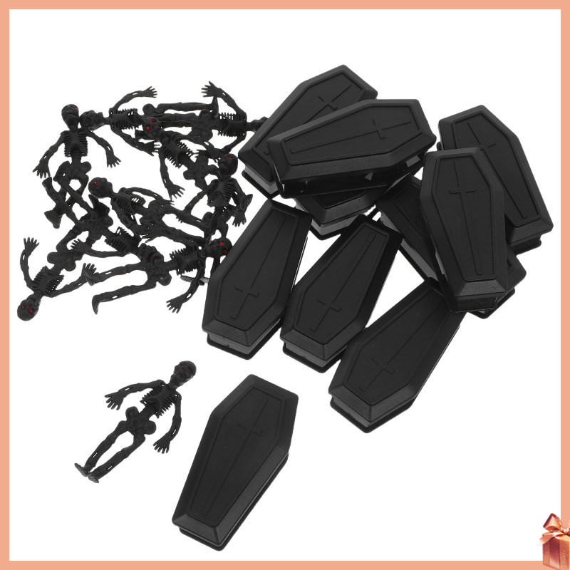 Mini Coffin Box Party Favors Miniature Halloween Decor Model Prank ...