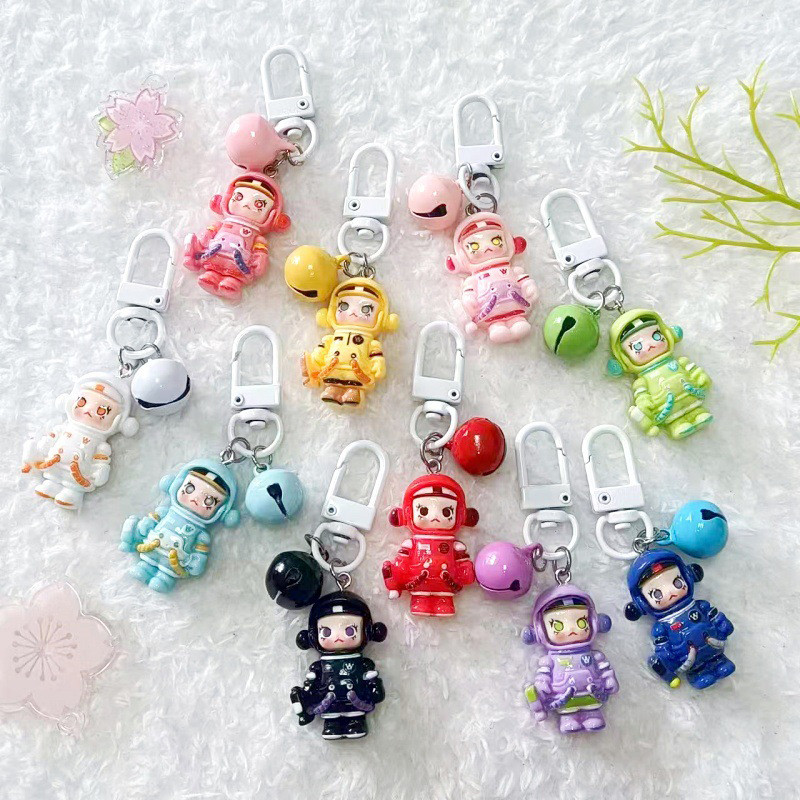 Random Color Cartoon POP MART Keychain Cute Pendant Couple Girlfriends ...