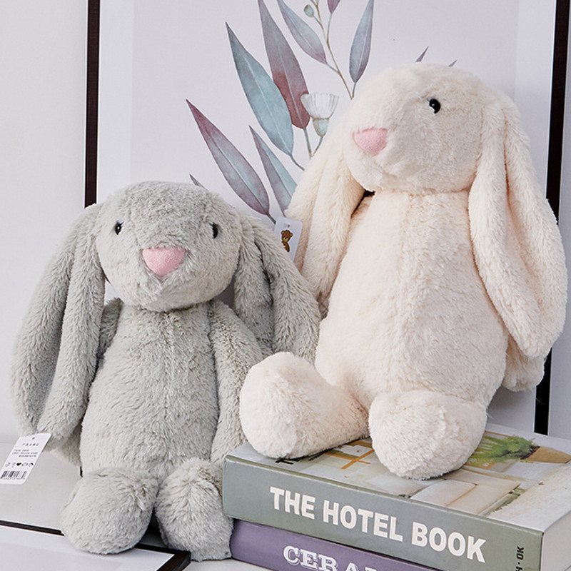 Jellycat rabbit 40cm,jellycat TEDDY BEAR, plush rabbit, long-eared ...