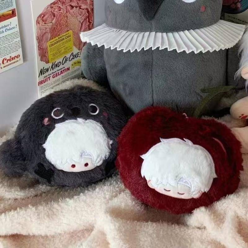 2 styles Kawaii Game Love and Deepspace Plush Keychain Cherry Crow ...