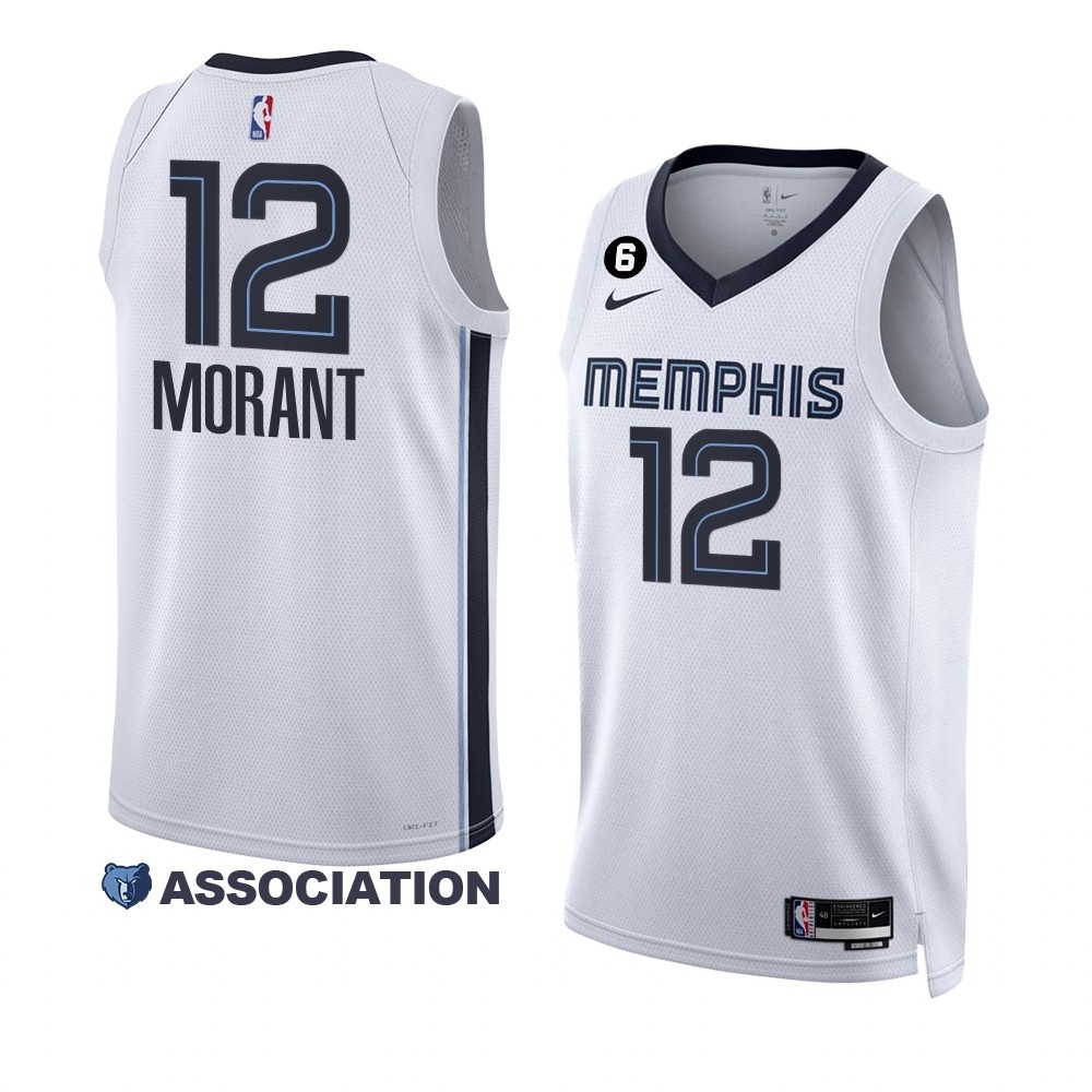Memphis Grizzlies Ja Morant 2023-24 Basketball Jersey | Shopee Malaysia
