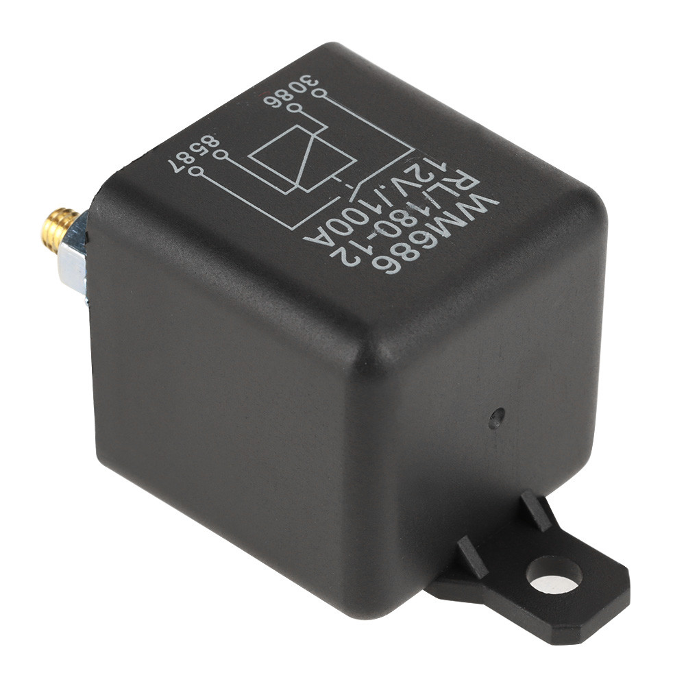 12V 100A Normal Open Heavy Duty Car Starter Relay For Control Battery ...