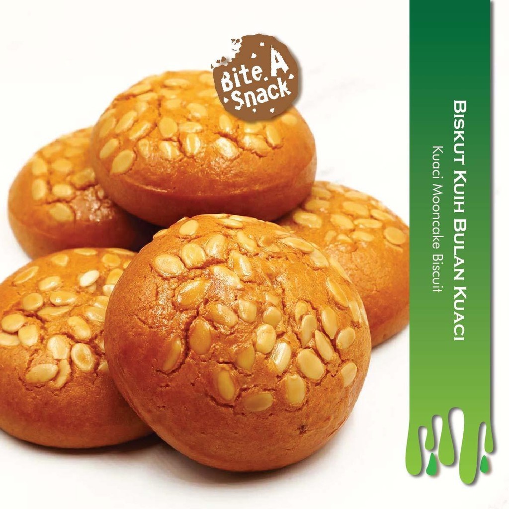 Ipoh Traditional Homemade Kuaci Mooncake Biscuit | Biskut Kuih Bulan ...