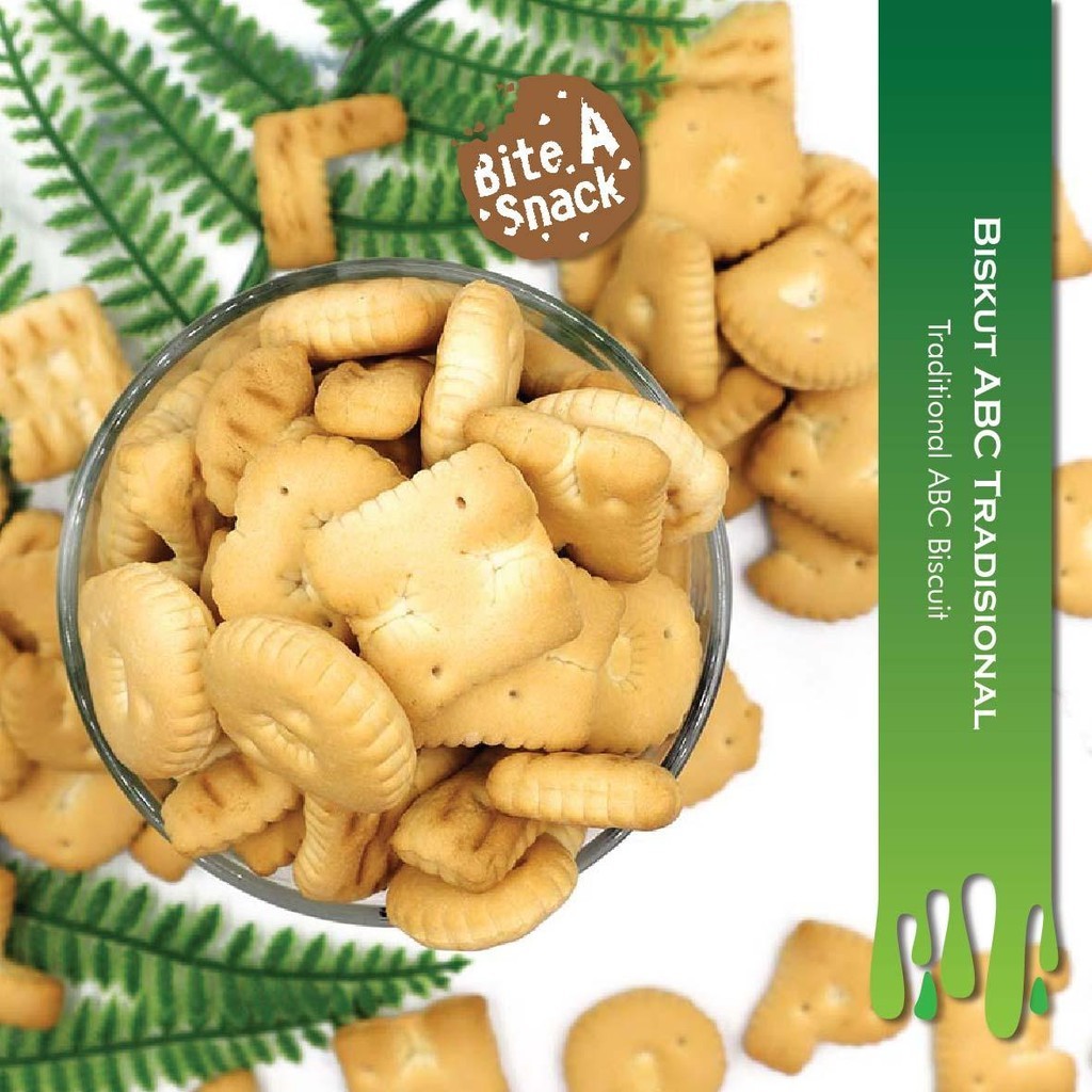 Ipoh Traditional ABC Biscuit / Alphabet Biscuit | Biskut ABC ...