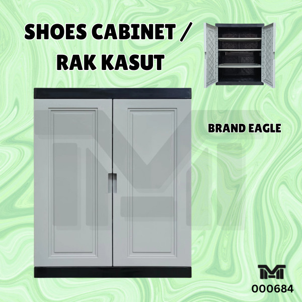 Plastic Storage Cabinet/Shoe Rack/Almari Kasut/Almari Serbaguna/Laci ...