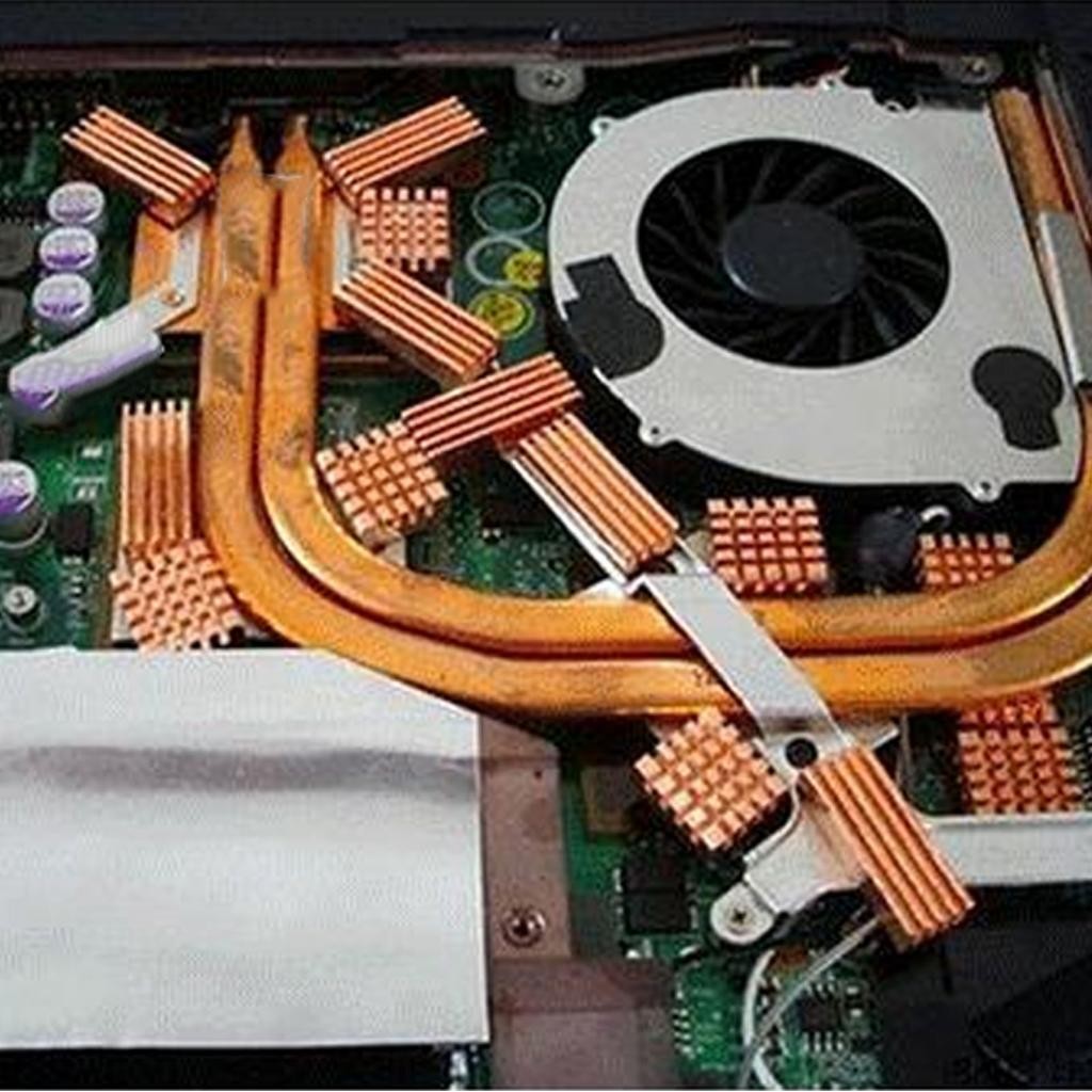 GPU VRAM Heatsink Set Pure Cooler Adhesive Back PC Computer Heat Sink ...