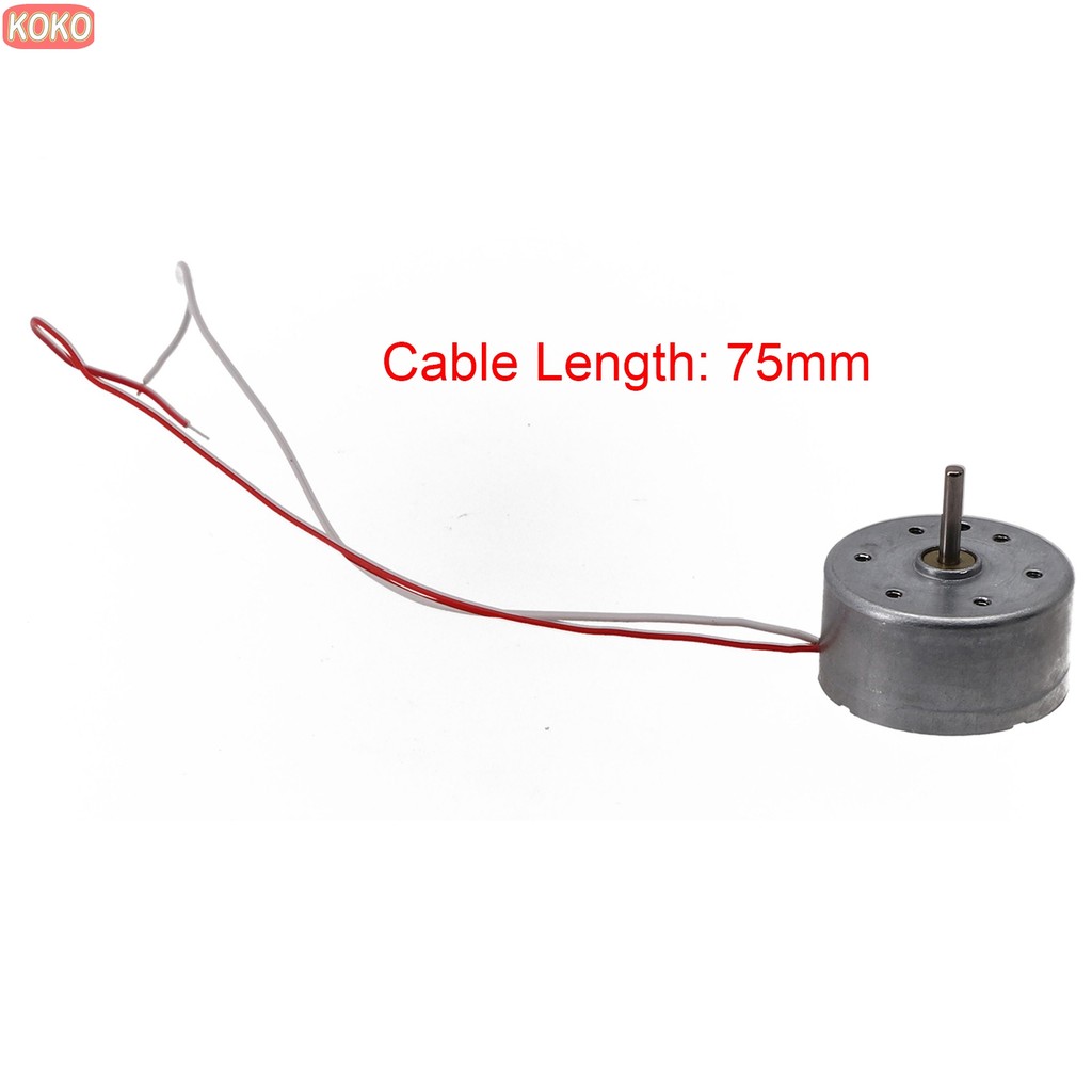 BYK RF-300CA RC-300 DC 3V 5V 6V 10300RPM Mini 24mm Round Electric Motor ...