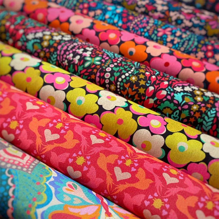 Eden by Sally Kelly, 100% Cotton Fabric in ¼ yard, DIY Craft Patchwork ...