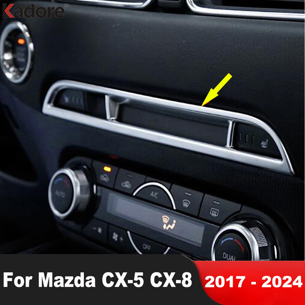 Car Seat Heat Switch Button Cover Trim For Mazda CX5 CX-5 KF CX-8 CX8 2017-2020 2021 2022 2023 ...