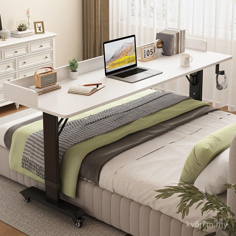 Desk Household Bedside Table Movable Bedside Table Workbench Bed ...