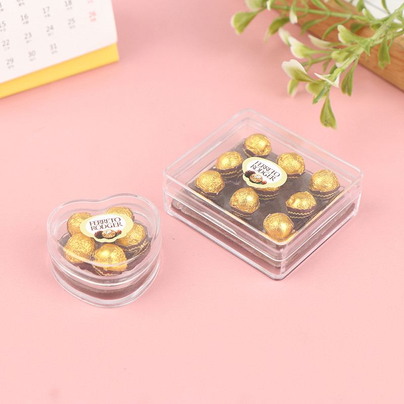 [MMBB] 1:12 Dollhouse miniture Chocolate Gift box Model Food Toy ...