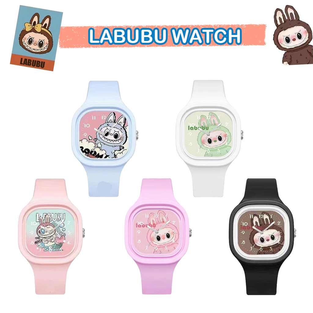 🔥Christmas gift🔥Popmart Children's Gift Girl New Cute Labubu Square ...