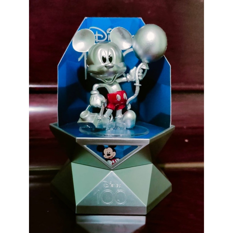 Original Disney 100 Capsules Mickey Mouse Surprise SECRET Silver - RARE ...