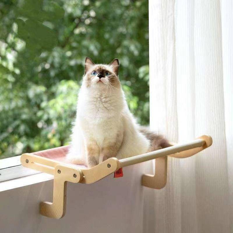 Cat Hammock Side Hanging Bed for Cats with Widened Frame | Shopee Malaysia