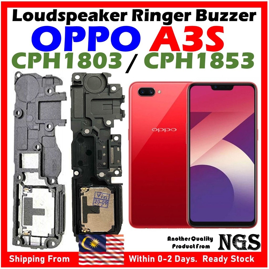 Full Set Loud Speaker Loudspeaker Ringer Buzzer Module For OPPO A3S CPH1803 CPH1853 | Shopee ...