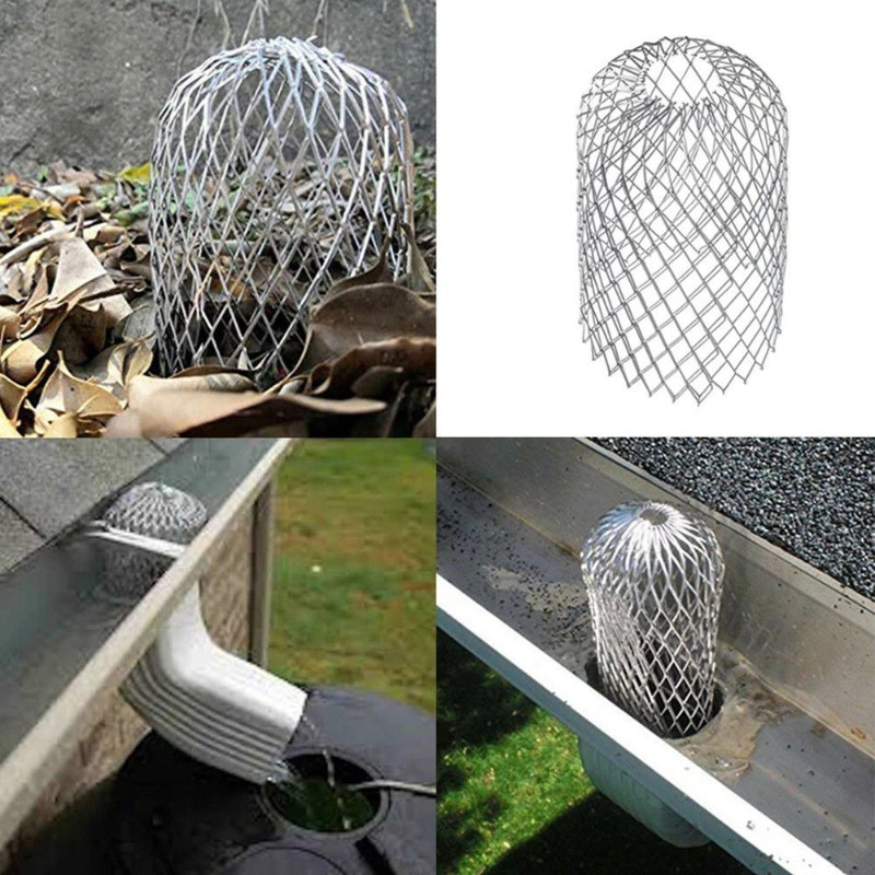 Floor Drain Protection Net Outdoor leaf filter net for eaves and roof ...
