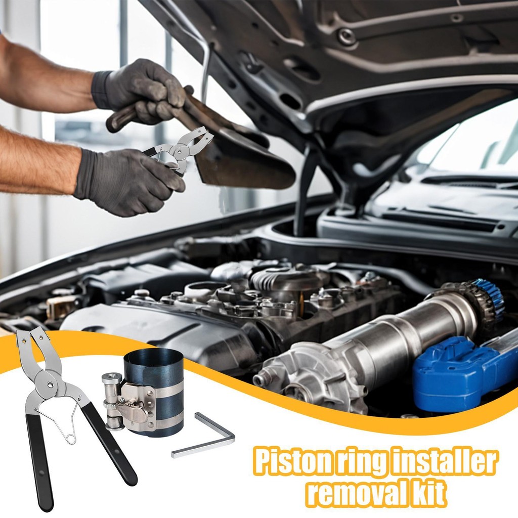 Piston Ring Compressor Piston Ring Installer Removal Kit Car Repair ...