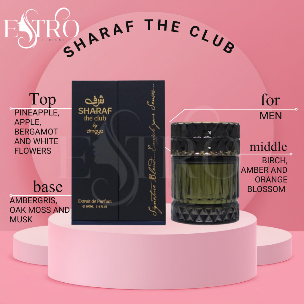Sharaf The Club Zimaya for men | Shopee Malaysia