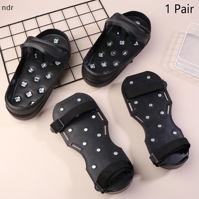 [ndr] Flexible Spiked Shoes For Epoxy Floor Coating Epoxy Paint Self-Leveling Cement EVA Soft ...