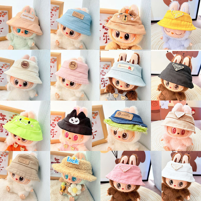 Labubu Hats First and Second Generation Labubu Hats Trendy Fisherman ...