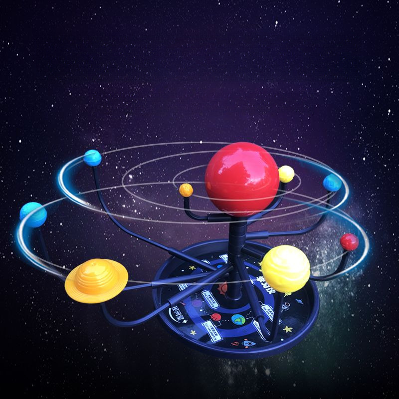 Kids Solar System Kit | Rotating Planet Model | Science Classroom Aid ...