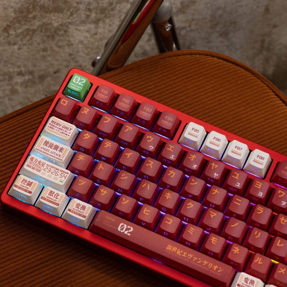 124 Keys Mecha EVA Side Backlit KeyCap Cherry Profile PBT Dye ...