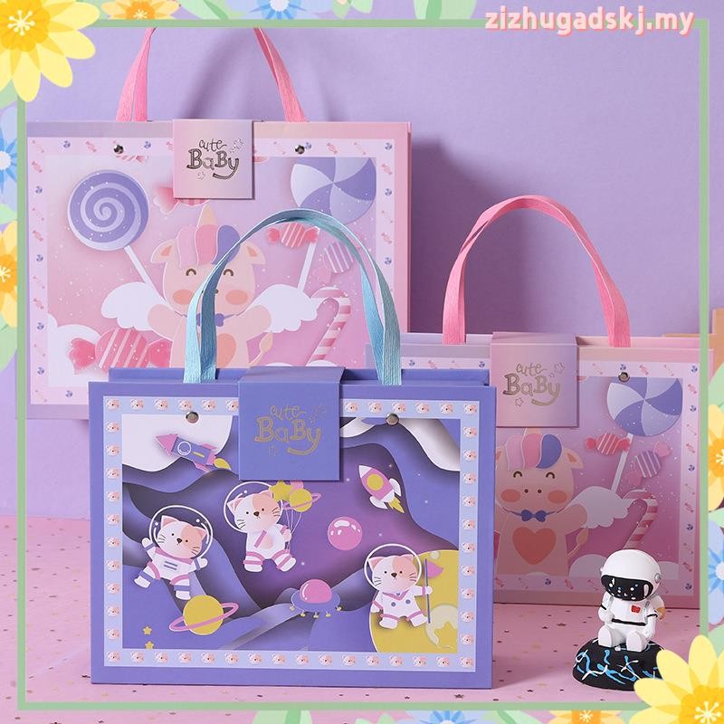 Ready StockCartoon Full Moon Portable Box Baby Full Moon Gift Box Empty ...