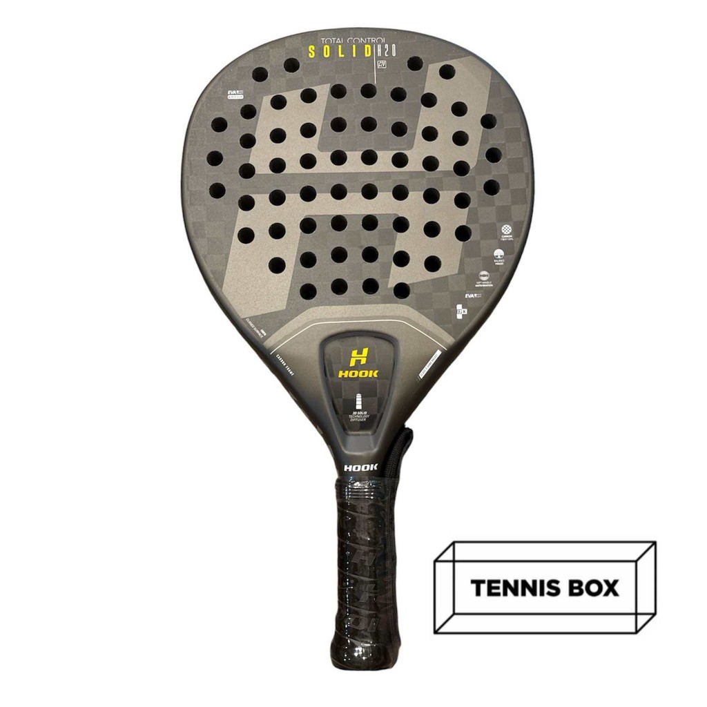 Padel racket Hook Solid Control Black | Shopee Malaysia