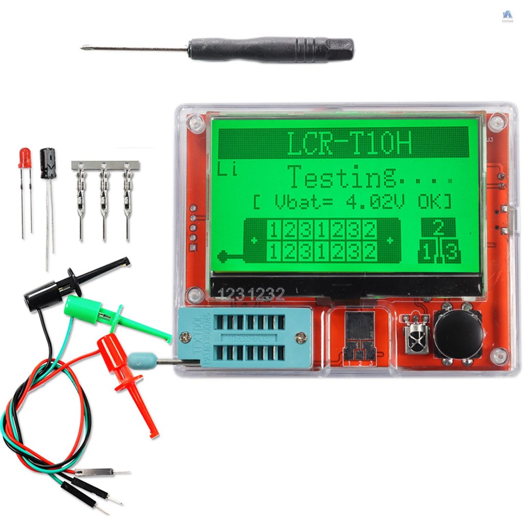 LCR-T10H Transistor Meter Multi-Function Capacitance Resistance Tester ...