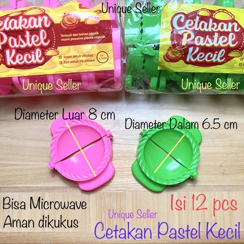 [Contains 12] SMALL Pastel Mold 8 cm / Gyoza Jalankote Mold 8cm / Gyoza ...
