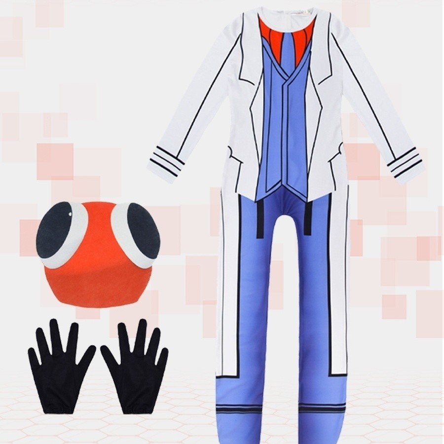 Halloween ROBLOX Red Ant-Man costume Cosplay Jumpsuit Rainbow Friends ...