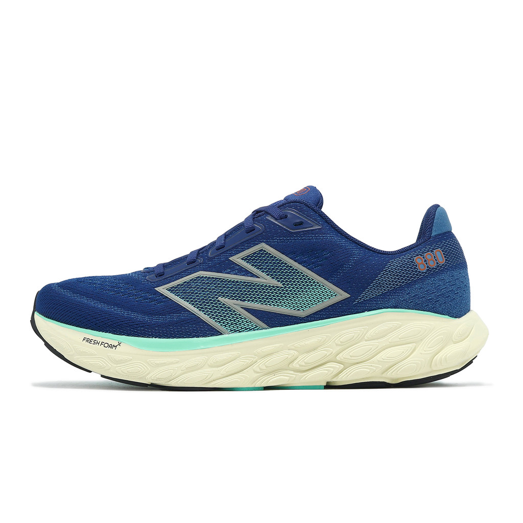 New Balance Jogging Shoes 880 V14 2E Wide Last Men's Blue Sneakers NB ...