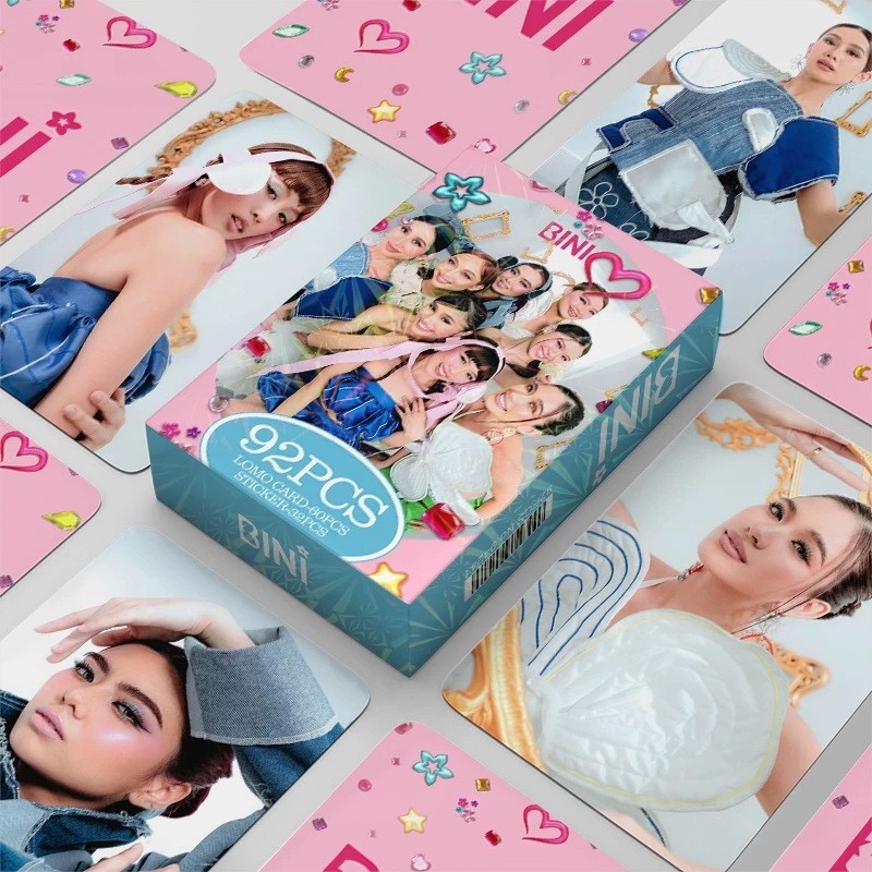 Bini Postcards Lomo Photo Cards Holographic Photocards Lomocard Aiah ...